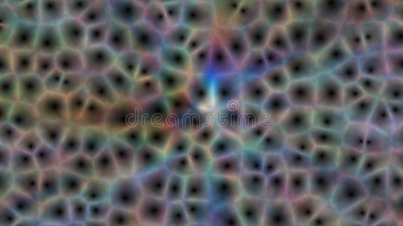 Fast Motion Chroma Spiral Monochrome Cell Pattern Animation Stock Video ...