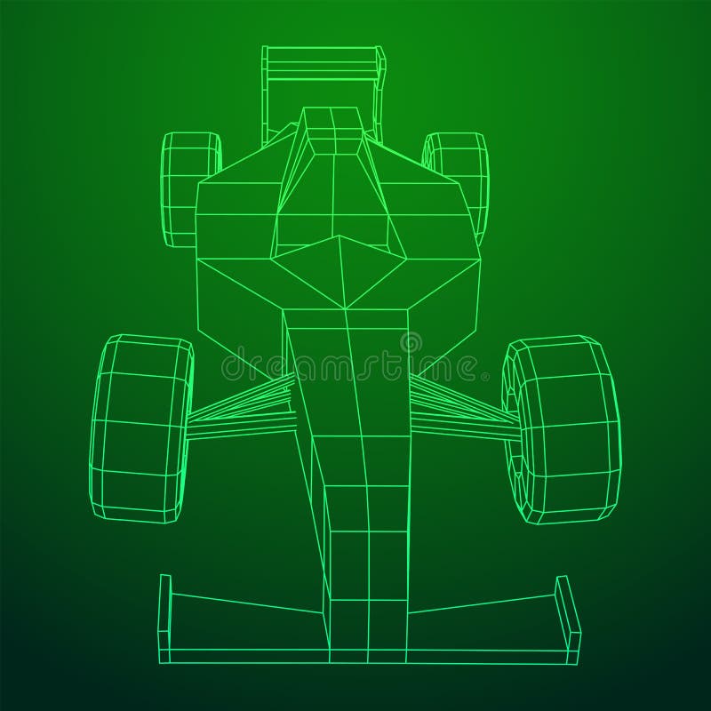 Fast Motor Sport Racing Car Speed Concept Stock Vector - Illustration ...