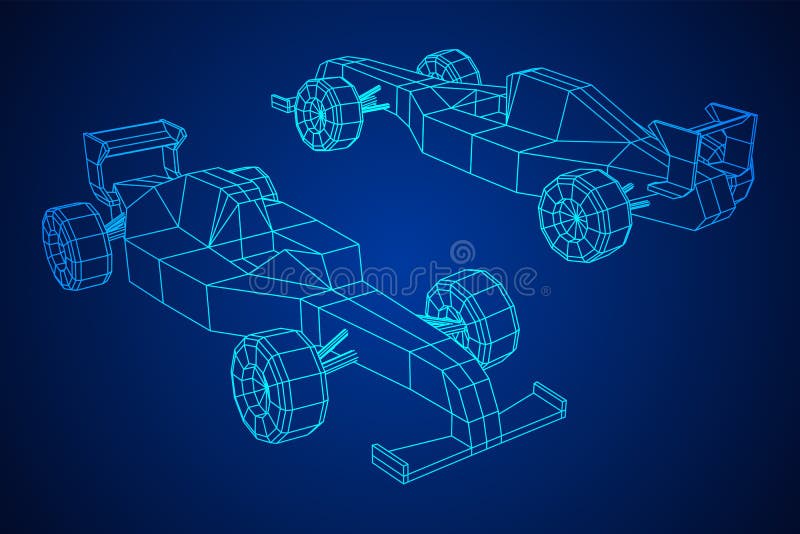 Fast Motor Sport Racing Car Speed Concept Stock Vector - Illustration ...