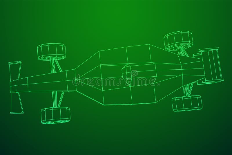 Fast Motor Sport Racing Car Speed Concept Stock Vector - Illustration ...