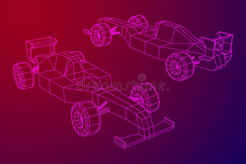 Fast Motor Sport Racing Car Speed Concept Stock Vector - Illustration ...