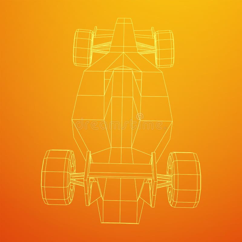 Fast Motor Sport Racing Car Speed Concept Stock Vector - Illustration ...