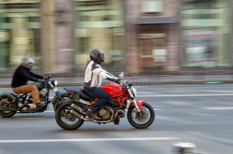 Fast Motorcycle Racer On Track Stock Image - Image of yellow ...