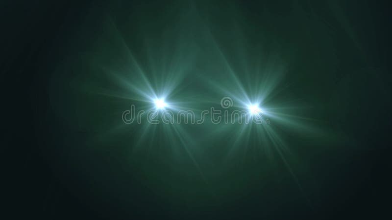 Fast Movement of Stars with Rays of Light on Black Stock Video - Video ...