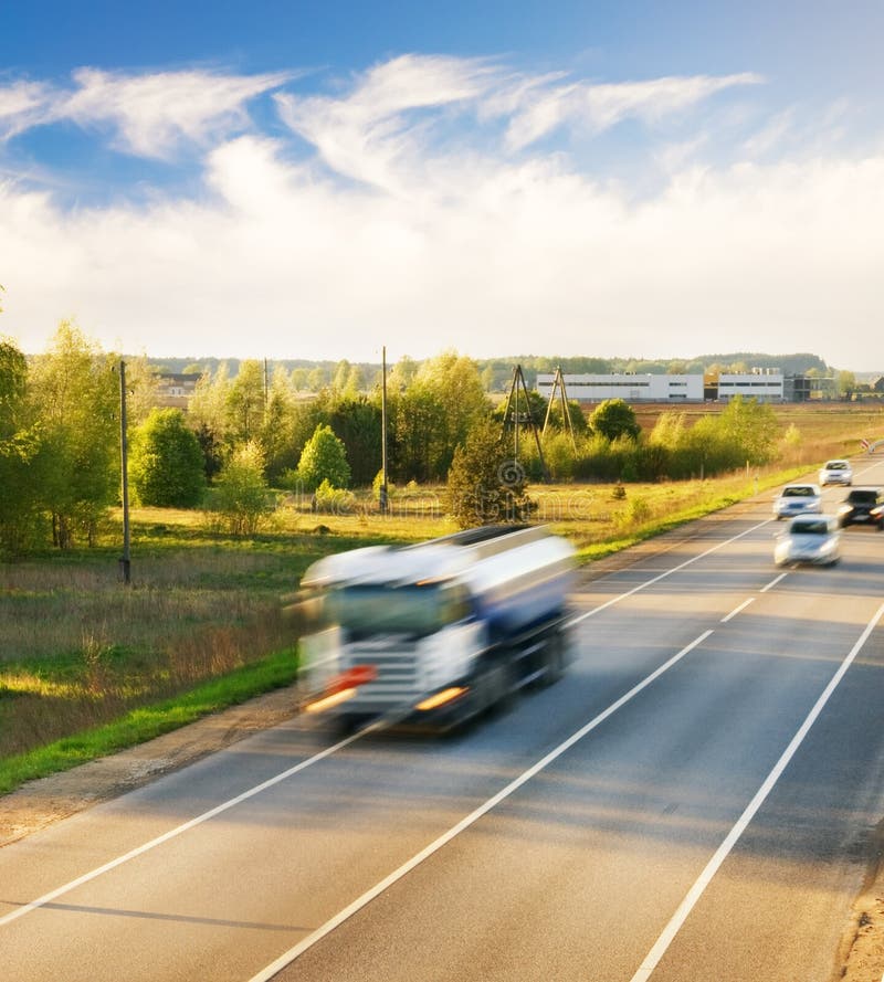 Fast moving bus stock photo. Image of blurred, illuminated - 12113654