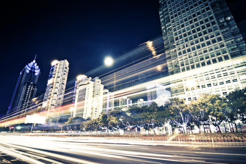 Fast moving cars stock photo. Image of moving, futuristic - 30454508