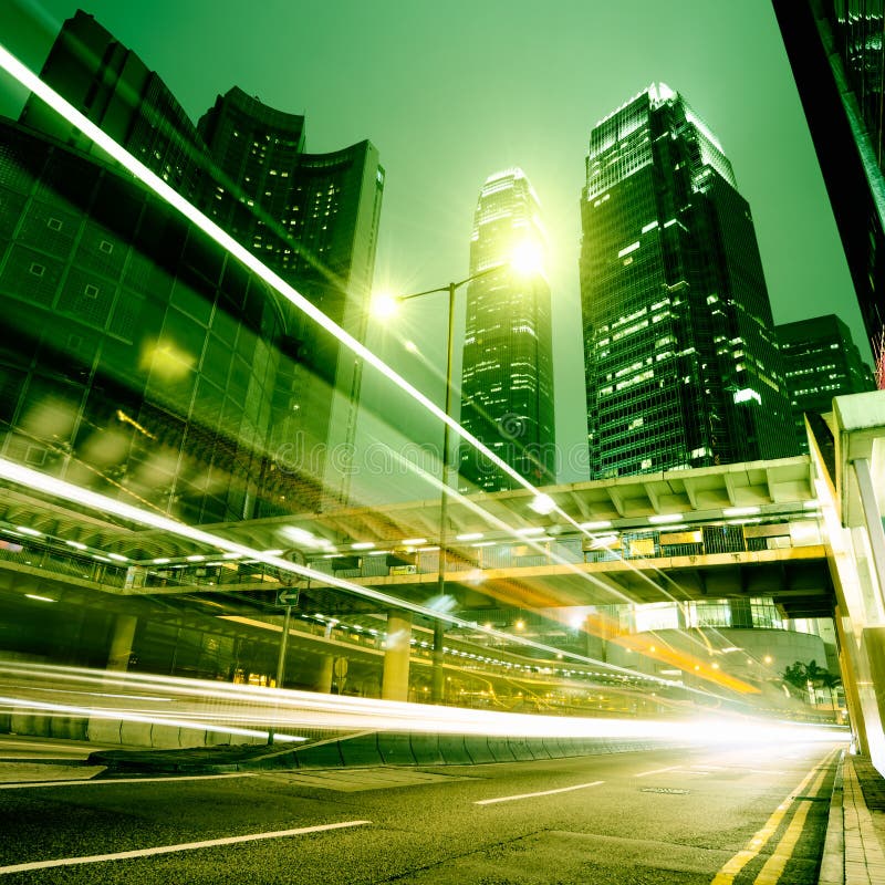 Fast moving cars stock image. Image of evening, district - 39085147