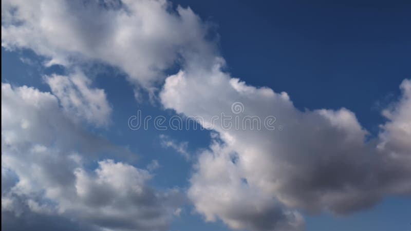 Dynamic Clouds: Time-Lapse Background Stock Video - Video of overcast ...