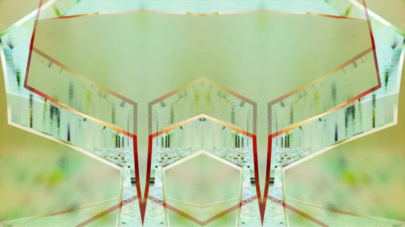 Fast Moving Empty Frames of Various 3D Shapes, Background Abstraction ...