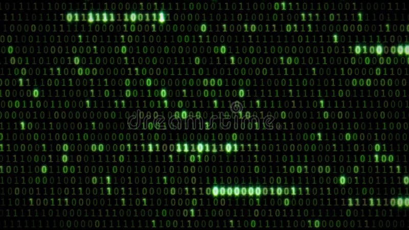 Fast Moving Green Coded Numbers in HD 1920x1080 Matrix Stock Footage ...