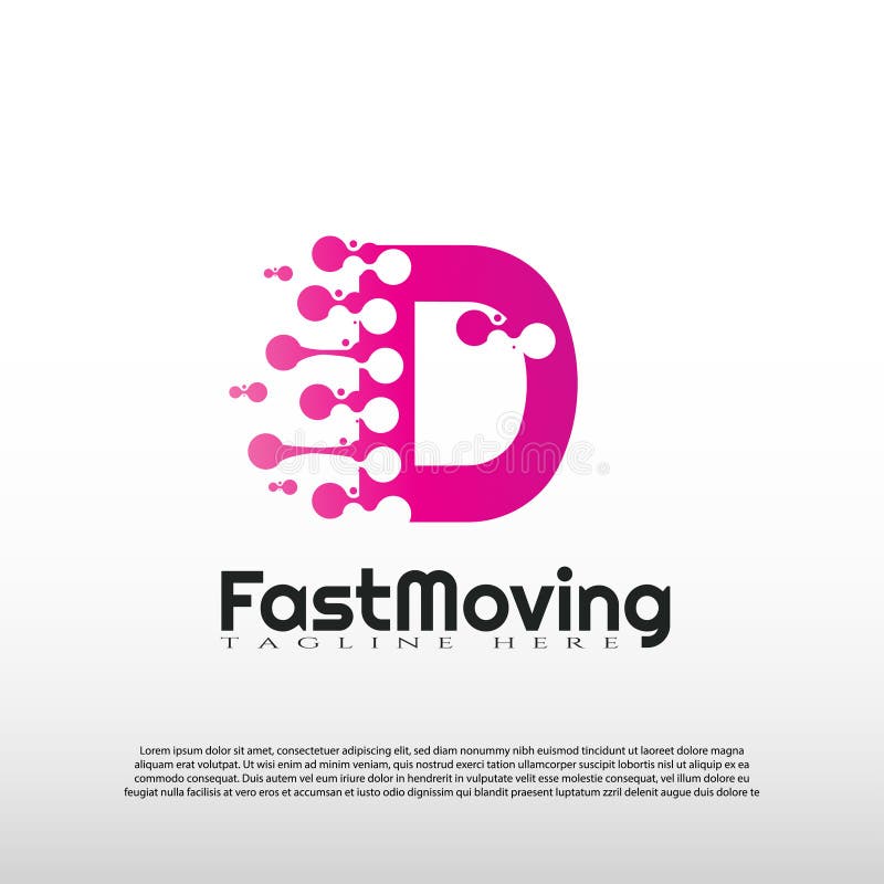 Letter D Fast Logo Vector Stock Illustrations – 662 Letter D Fast Logo ...
