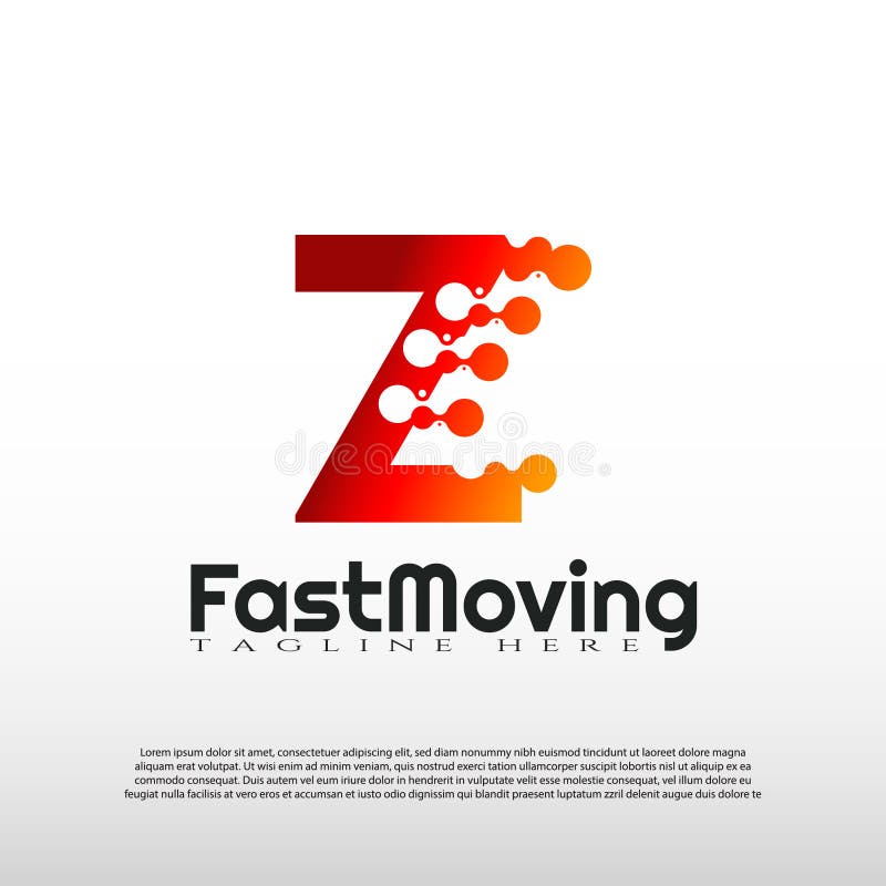 Fast Moving Logo with Initial J Letter Concept. Movement Sign Stock ...