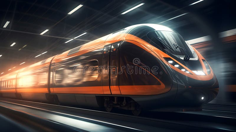 Fast Moving Train Stock Illustrations – 1,025 Fast Moving Train Stock ...