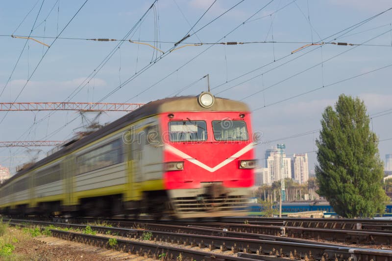 Electric Multiple Unit Train Stock Image - Image of train, electric ...