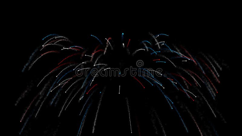 Fast Multi-colored Three-dimensional Fireworks from Smoking Particles ...