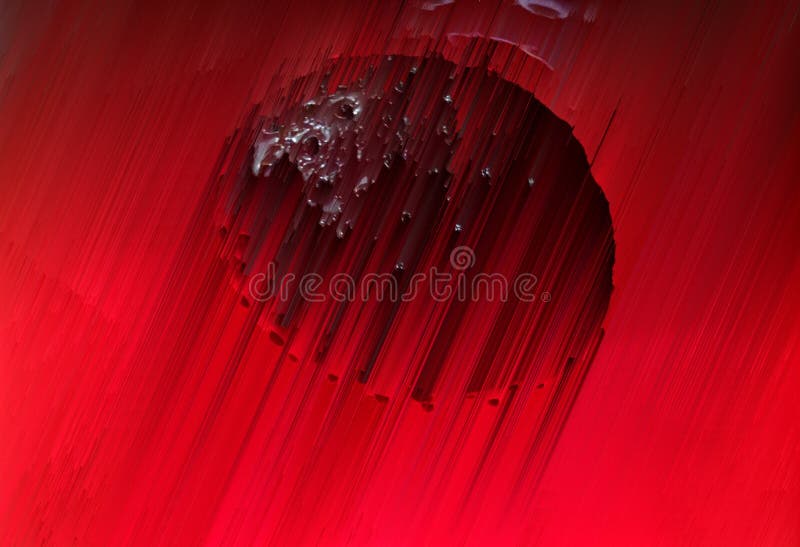 Fast Mutating Coronavirus Cv19 Shape Red and Black Stock Illustration ...