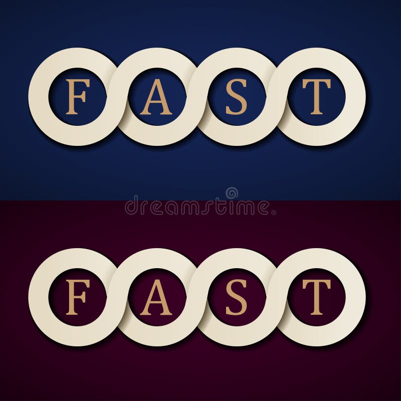 Fast Paper Icons Design Template Stock Vector - Illustration of harmony ...