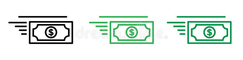 Fast Pay Icon Logo Set Vector Stock Vector - Illustration of economy ...