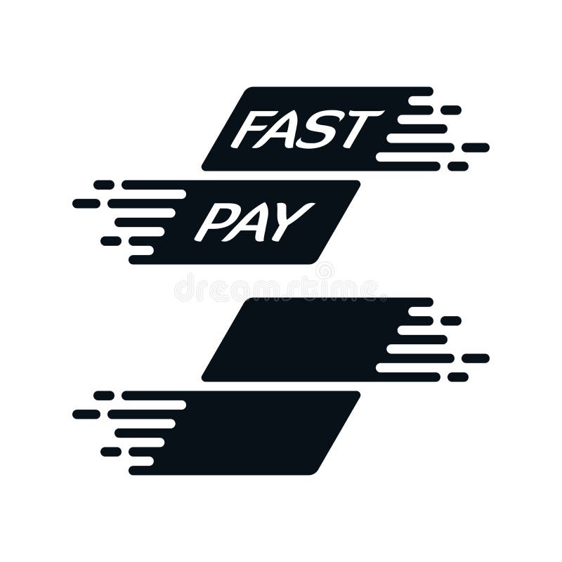 Fast Currency Exchanging Icon With Bitcoin Stock Vector - Illustration ...