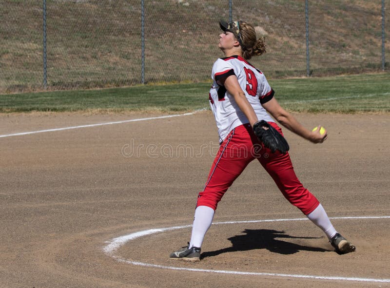Fast Pitch editorial photo. Image of windmill, white - 71833691