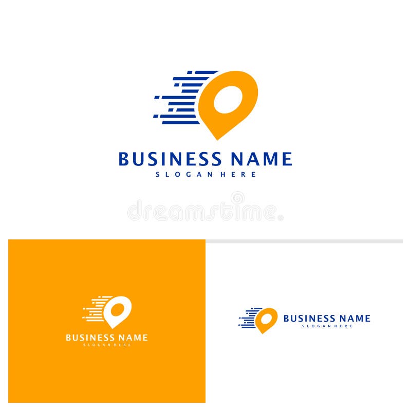 Fast Point Logo Template, Creative Point Logo Design Vector, Fast Logo ...