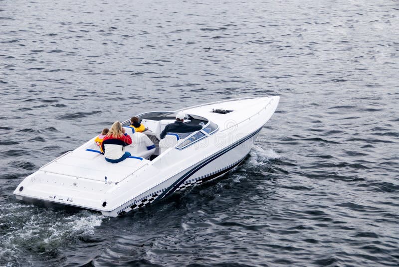 Fast Power Boat stock image. Image of water, parents, speedy - 2377467
