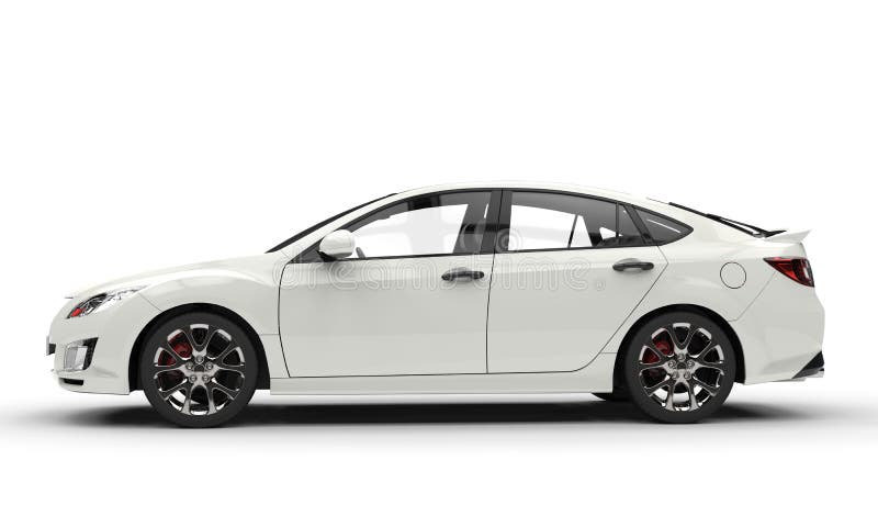 Fast Powerful Car Side View Stock Image - Image of city, door: 59005645