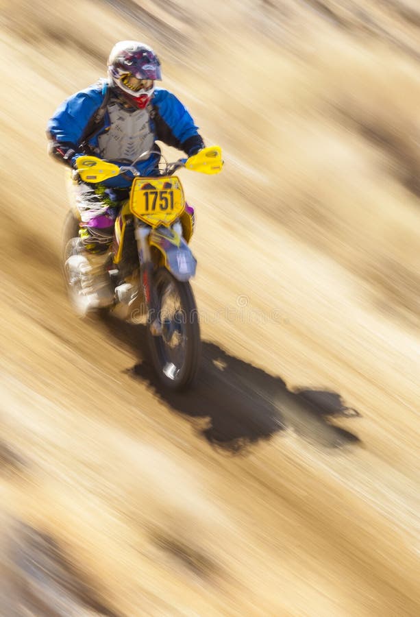 Fast Racer on Dirt Bike editorial stock image. Image of motorsports ...