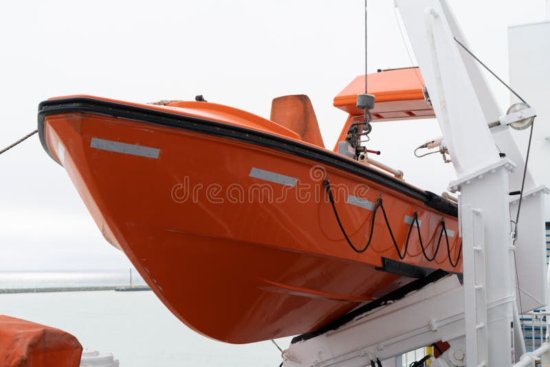 Fast rescue boat stock image. Image of safety, holding - 142635073