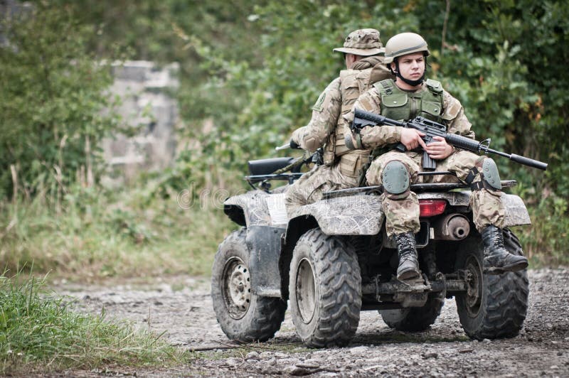 Assault of special forces stock photo. Image of infantry - 21480996