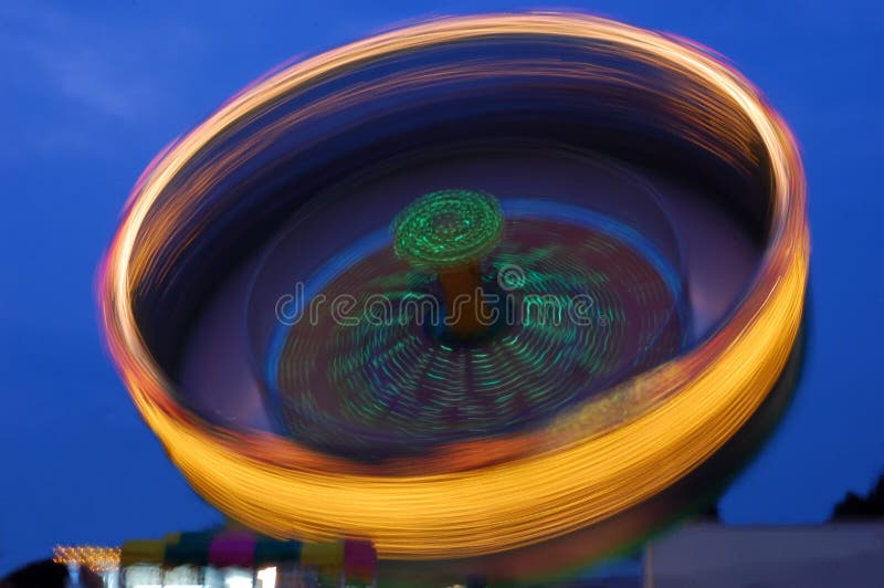 Fast Ride stock photo. Image of giant, entertainment - 15460576