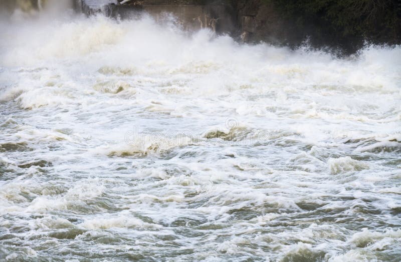 Fast river flood stock photo. Image of liquid, climate - 95413962