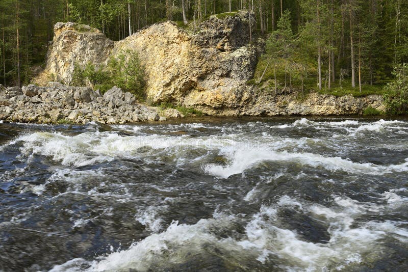 Fast icy river stock photo. Image of frozen, power, freeze - 8117432