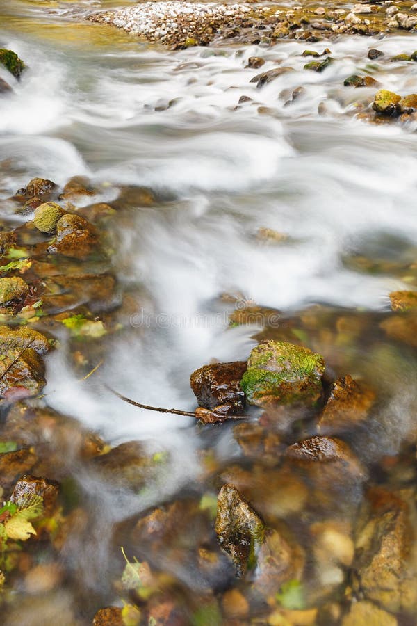 Fast River Water, Background and Texture Stock Photo - Image of motion ...