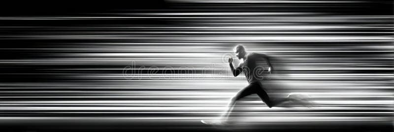Monochrome Motion Blur Reveals the Explosive Energy of a Fast Runner ...
