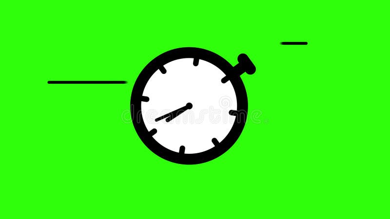 Fast Running Stopwatch Animated Fast Time Fast Running Stopwatch Icon ...