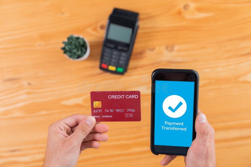 Modern Shopping Lifestyle with Smartphone Application. Entity Stock ...