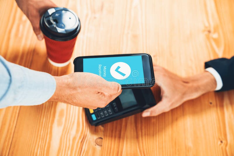 Modern Shopping Lifestyle with Smartphone Application. Entity Stock ...