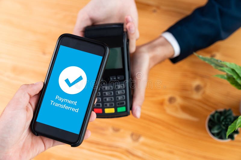 Modern Shopping Lifestyle with Smartphone Application. Entity Stock ...