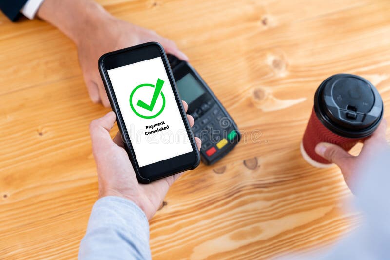 Modern Shopping Lifestyle with Smartphone Application. Entity Stock ...