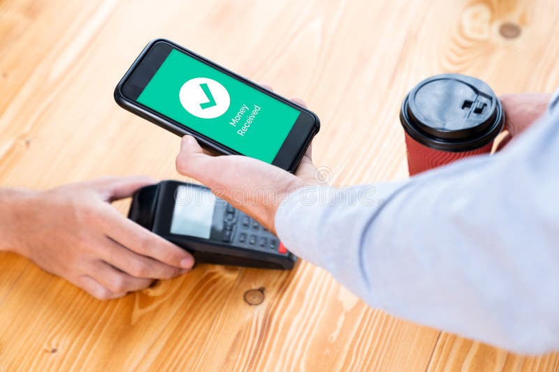 Modern Shopping Lifestyle with Smartphone Application. Entity Stock ...