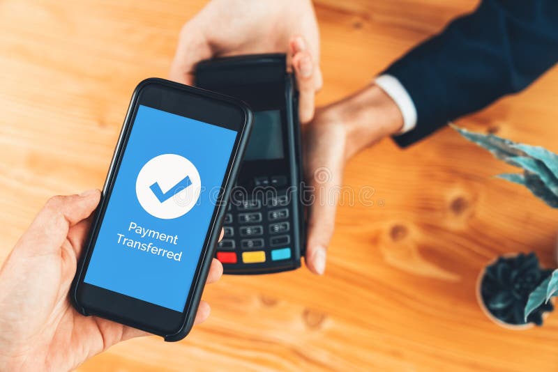 Modern Shopping Lifestyle with Smartphone Application. Entity Stock ...