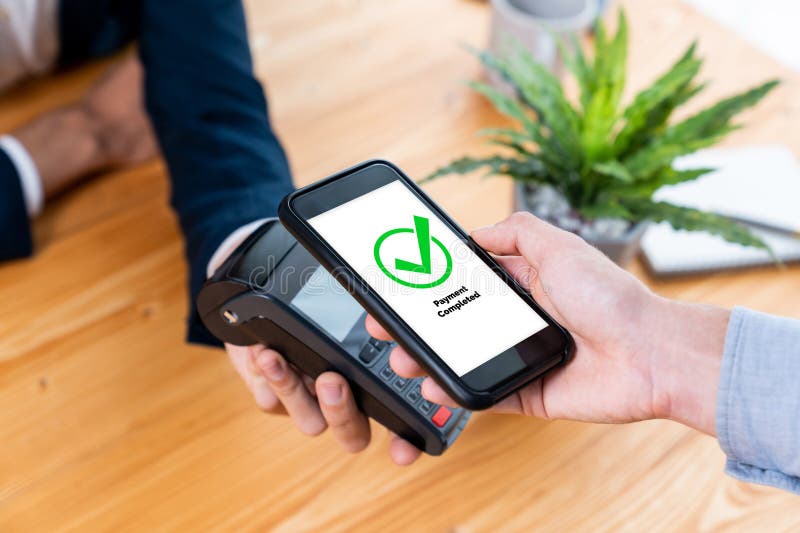 Modern Shopping Lifestyle with Smartphone Application. Entity Stock Photo - Image of online ...