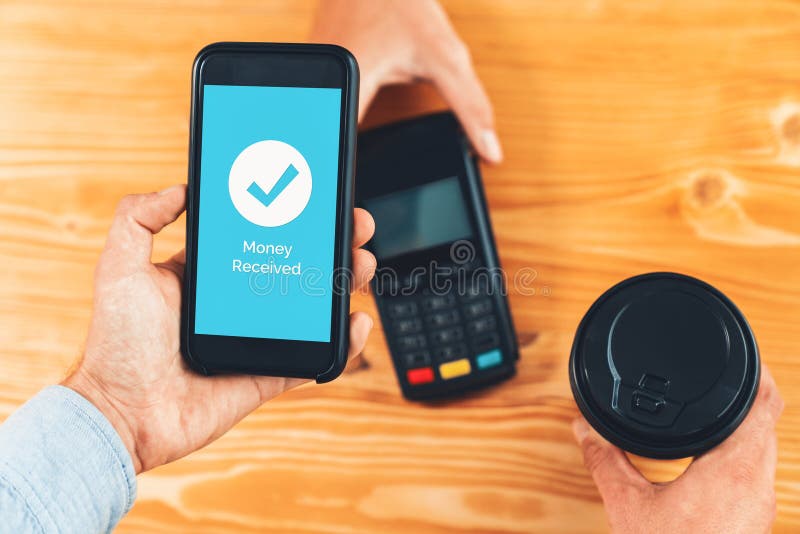 Modern Shopping Lifestyle with Smartphone Application. Entity Stock ...