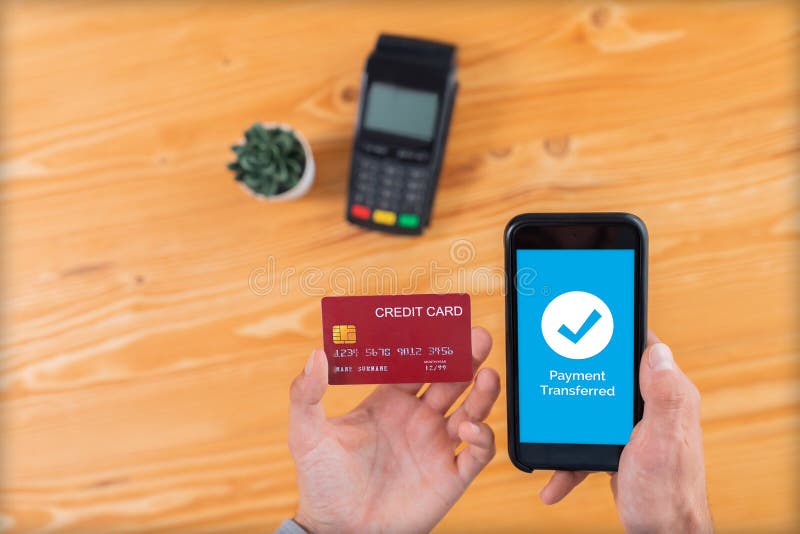 Modern Shopping Lifestyle with Smartphone Application. Entity Stock ...