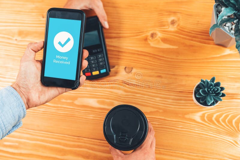 Modern Shopping Lifestyle with Smartphone Application. Entity Stock ...