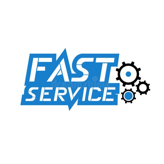 Fast service icon stock vector. Illustration of design - 78944439