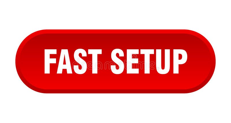 Fast Setup Button Stock Illustrations – 98 Fast Setup Button Stock ...