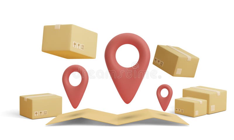 Fast Shipping. Concept for Fast Delivery Service Stock Vector ...