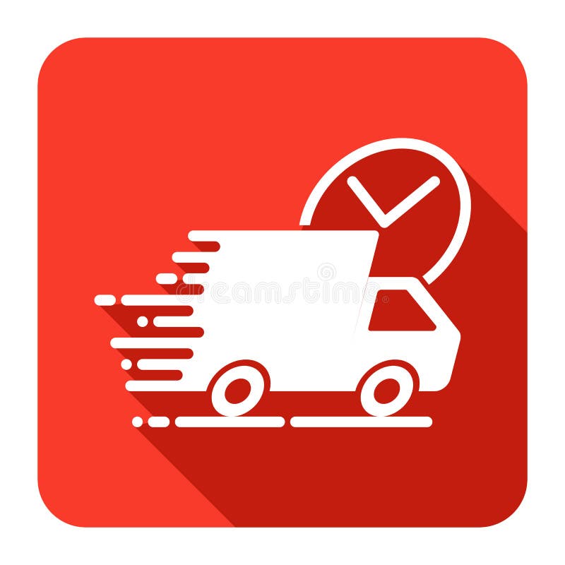 Fast Shipping Icon stock vector. Illustration of order - 150739365
